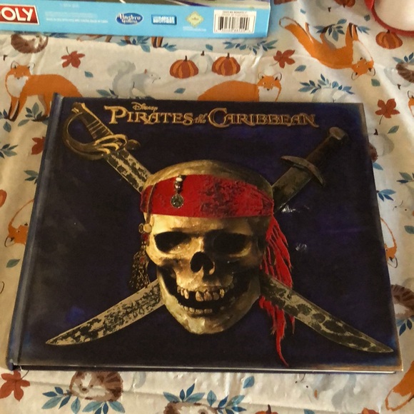 Disney | Toys | Disney Pirates Of The Caribbean Pirate Book | Poshmark